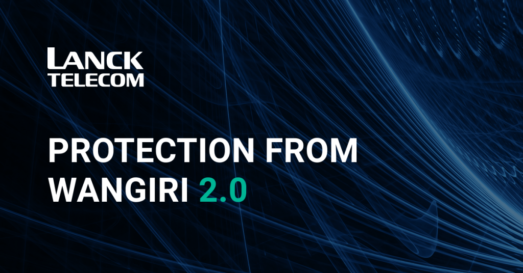 LANCK Telecom FMS. Protection from Wangiri 2.0 - LANCK Telecom